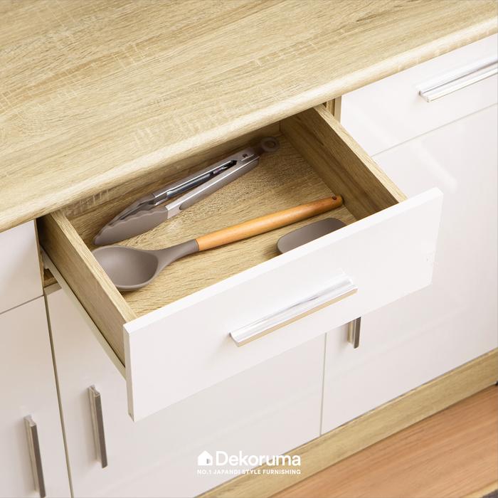 Jual Dekoruma Rak Bawah Dapur 3 Pintu - Kitchen Set - Cubic Elena Ksb ...