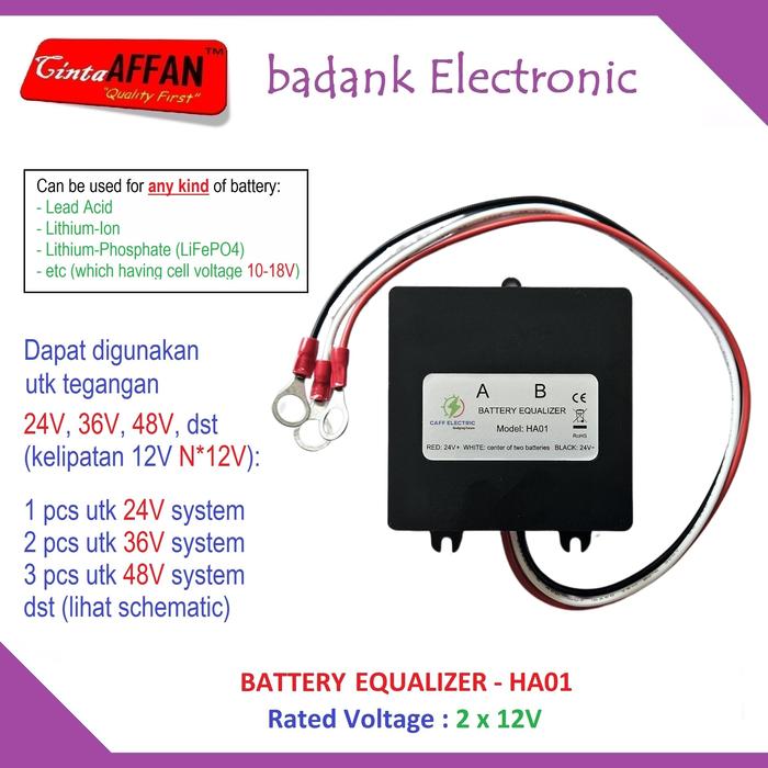 Jual HA01 Battery Equalizer Balancer VRLA Lead Acid Panel Surya Baterai Aki - Jakarta Timur ...