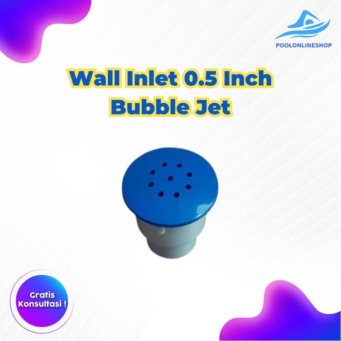 Jual Wall Inlet 0.5Inch For Bubble Jet / Pool Inlet 0.5 Inch For Bubble ...