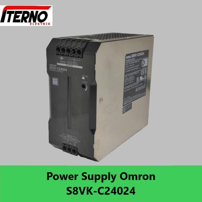 Jual Power Supply S8VK-C24024 24VDC 10A Omron S8VKC24024 Din Rail ...