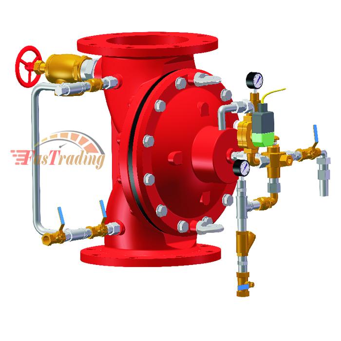 Jual Weflo UL Deluge Valve 4” inch – Fig. 9266T-F Class 300 FL ANSI 150 - Kota Bekasi ...