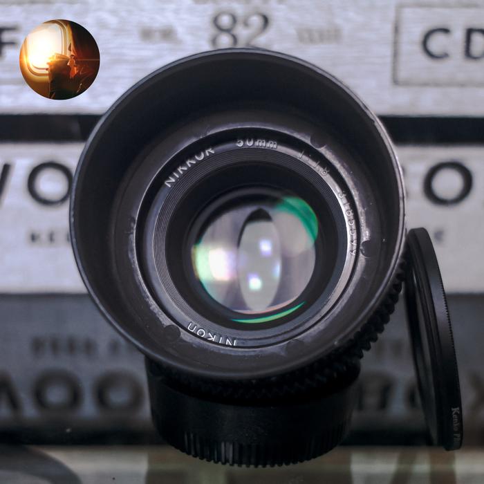 Jual Lensa manual fix CINEMA OVAL BOKEH NIKON LONG NOSE 50mm f1.8 AIS - Kota Bandung - endylucky ...