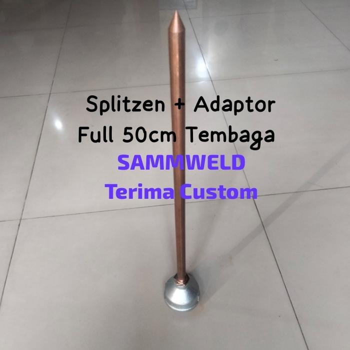 Jual Splitzen 5/8 Full Tembaga + Adaptor Drat Pipa 2" Terima Custom ...