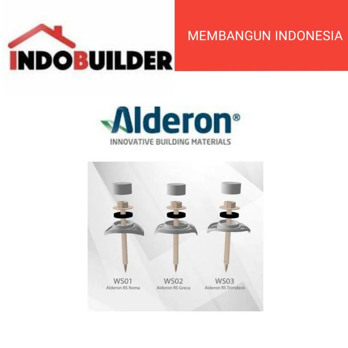 Jual ALDERON WEATHER SEAL RS ISI 40 PCS PER BOX / BAUT SEKRUP PASANG ...