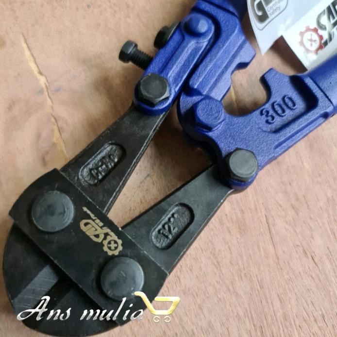 Jual Gunting Potong Besi 12" Bolt Cutter 300MM Tang Potong Besi Beton ...
