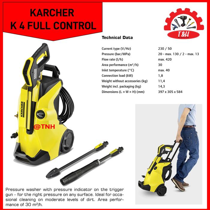 Jual Karcher K 4 FULL CONTROL High Pressure Washer - Jakarta Barat ...