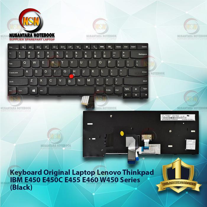 Jual KEYBOARD LENOVO THINKPAD IBM E450 E450C E455 E460 W450 SERIES ORI ...