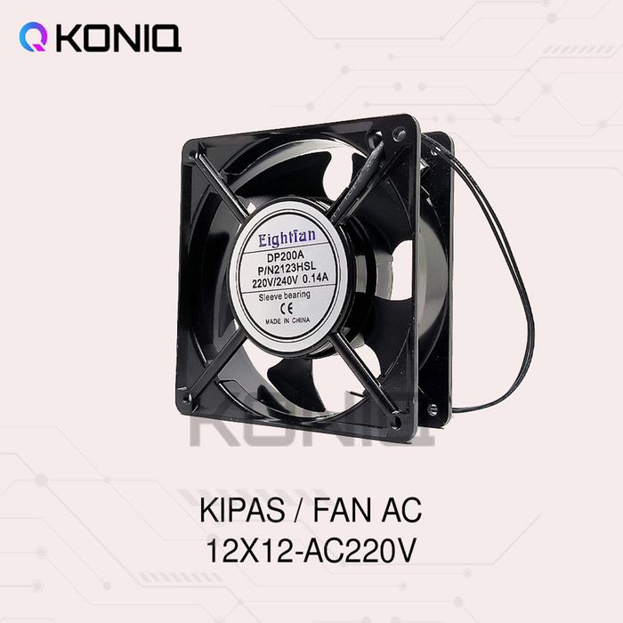Jual FAN KIPAS AC 220V 12X12 / FAN AC 220 VOLT 12 CM - Jakarta Barat ...