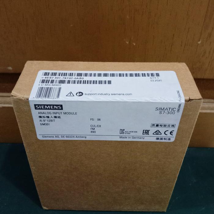 Jual 6ES7331-7KF02-0AB0 SIEMENS 6ES7 331-7KF02-0AB0 SIEMENS ORIGINAL ...