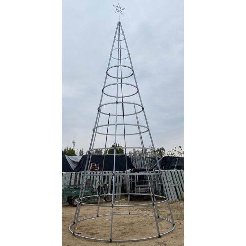 Jual Pohon Natal PVC Christmas Tree Jumbo Besar Ukuran 5 Meter - RANGKA ...