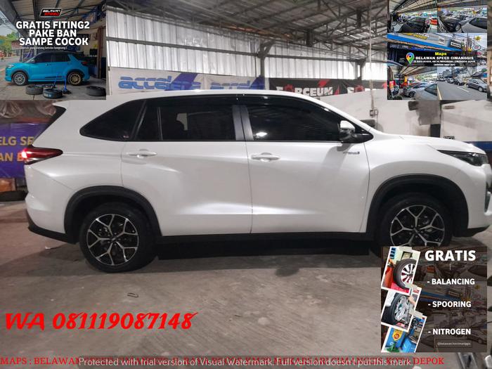 Jual PAKET VELG PLUS BAN RING 18 HSR MYTH01 INNOVA ZENIX ALPHARD ...