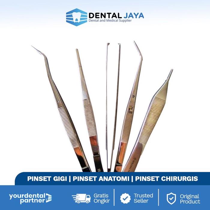 Jual PINSET GIGI PINSET ANATOMI PINSET ANATOMIS DENTAL - Kota ...