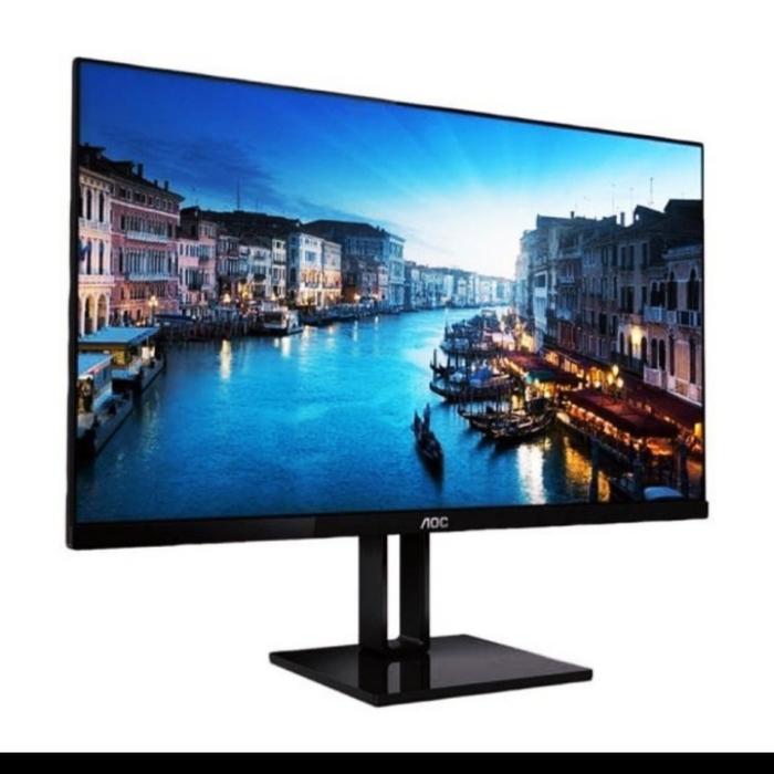 Jual LED monitor AOC 24v2Q 24inc fremles IPS 75hz fullhd1920x1080p HDMI ...