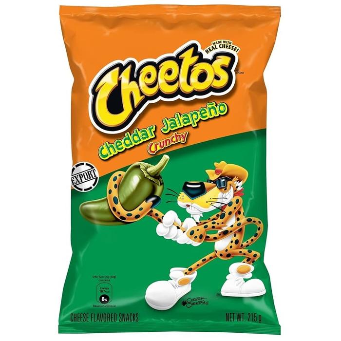 Promo [BIG SIZE] Cheetos Crunchy Jalapeno 8 OZ - Cheese Snack Original ...