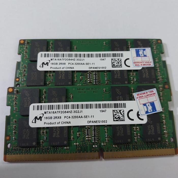 Jual ram ddr4 16gb 3200mhz sodimm laptop murah memori sodim 16gb pc4 ...