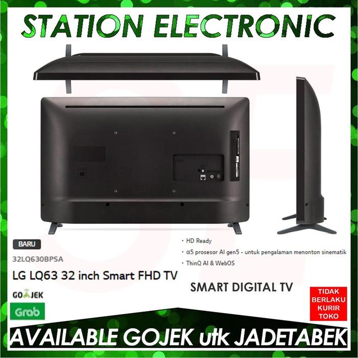 Jual Lg 32Lq630 Hd Smart Tv W/ Ai Processor Gen5 32 Inch 32Lq630Bpsa ...