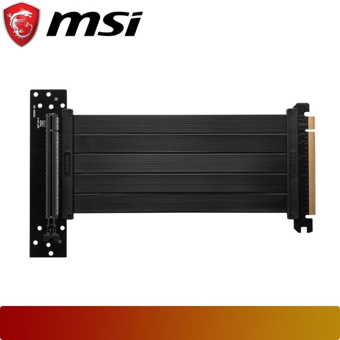Promo MSI PCI-E 4.0 X16 RISER CABLE 180mm - Hitam Cicil 0% 3x - Jakarta ...