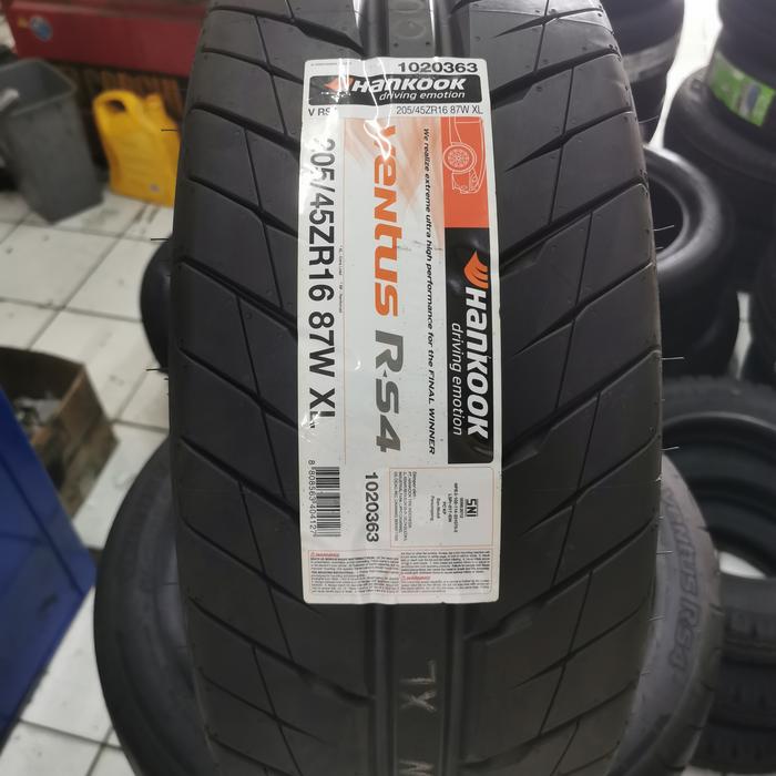 Promo HANKOOK VENTUS R-S4 RS4 205 45 R16 Z232 - SEMI SLICK TYRES - Kota ...