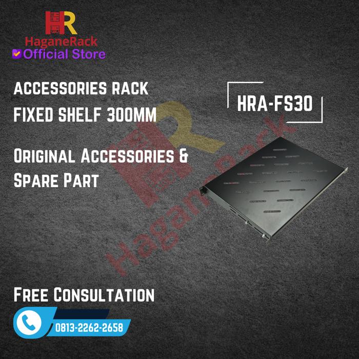 Jual FIXED SHELF DEPTH 300MM - AMBALAN TATAKAN RAK SERVER HRA-FS30 - Jakarta Barat - Fiber ...