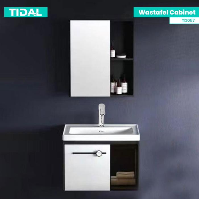 Promo Wastafel Cabinet Set Modern Minimalis Kamar Mandi TIDAL TD057 ...