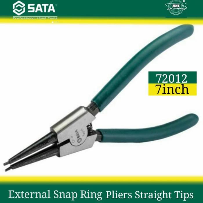 Jual SATA Tang Snap Ring External Germany Open Straight 7 Inch 72012 ...