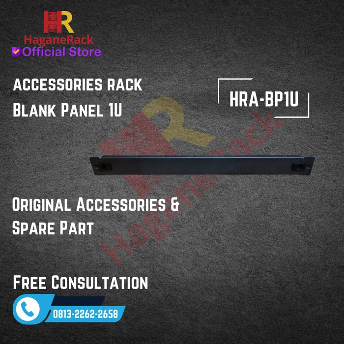 Jual BLANK PANEL 1U - BLANK PANEL UNIVERSAL RAK SERVER - HAGANERACK ...
