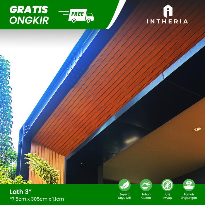 Jual Ceiling Lath 3" Cut Conwood- 11mm / Seindah Plafon Kayu - Kota ...