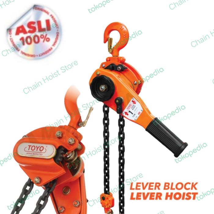 Jual 1 Ton x 1.5 Meter Lever Hoist / Lever Block Toyo - Jakarta Barat ...