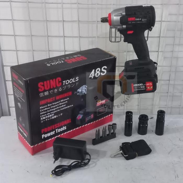 Jual Sunc Tools Cordless Impact Wrench 48 S Brushless Impact Wrench 48V - Kota Bekasi - TCT ...
