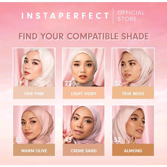Jual Wardah Instaperfect Skinfocus Cover Foundation Spf 40 Pa+++ 30 Ml ...