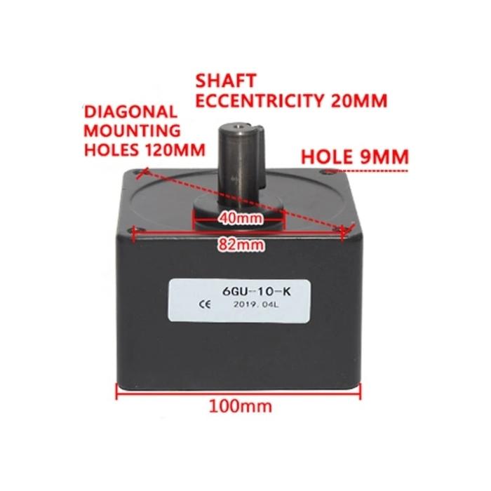 Jual dinamo motor gearbox 90Watt, 120Watt, 180Watt torsi besar 120kg ...