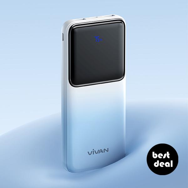 Jual Vivan VPB-D10 10000mAh Powerbank 20W PD QC3.0 Two Way Quick Charge ...
