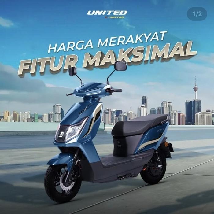 Jual Motor Listrik United Mx 1200 - Biru Muda - Kab. Tangerang - Lotus ...