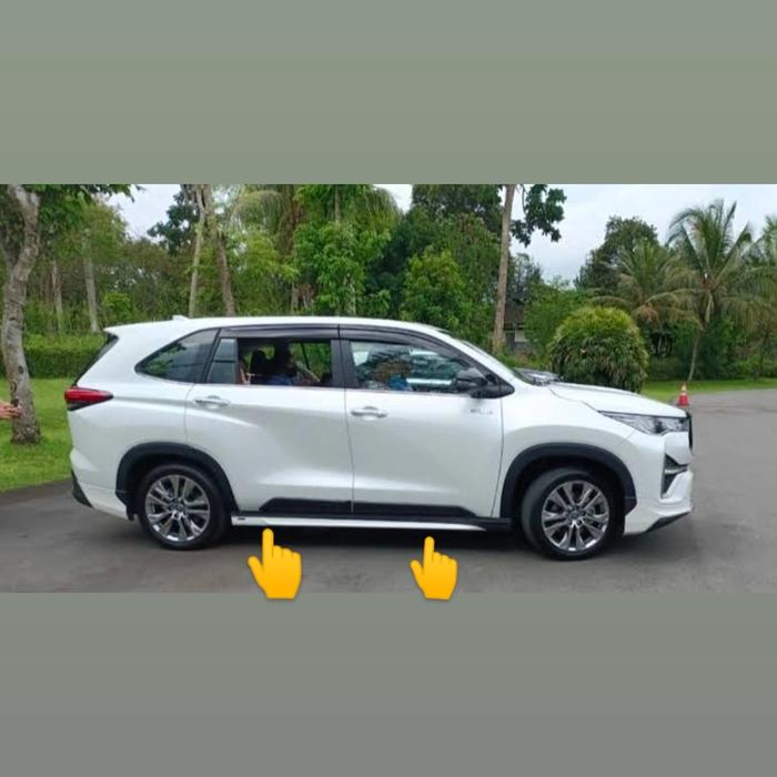 Jual Bodykit samping side skirt cover trisplang innova zenix modelista ...