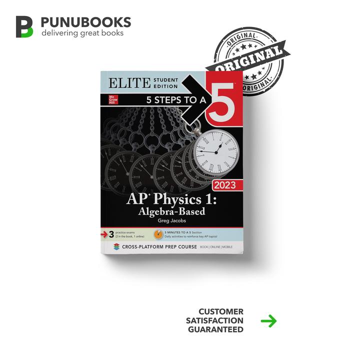 Jual McGraw Hill AP Physics 1: Algebra-Based 2023 Elite Student Edition ...