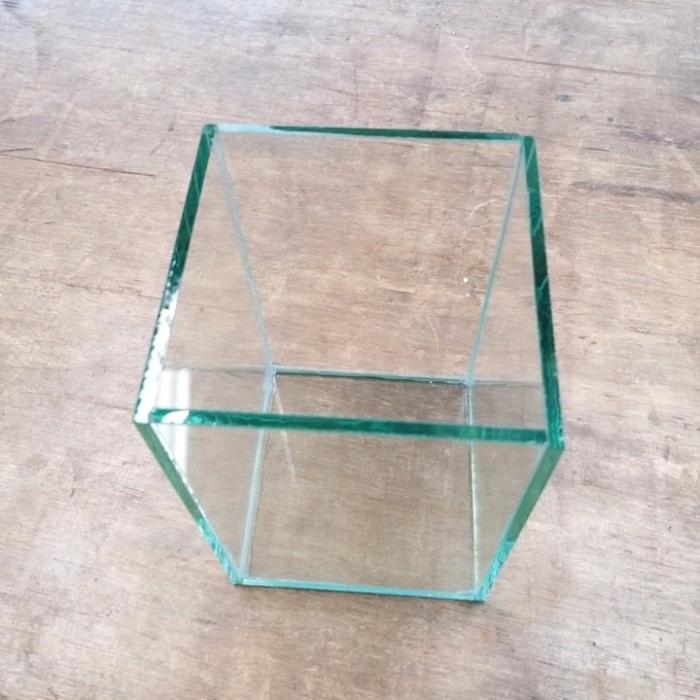 Jual soliter cupang aquarium ,akuarium bening 15×15×20cm (p×l×t) - Kota ...