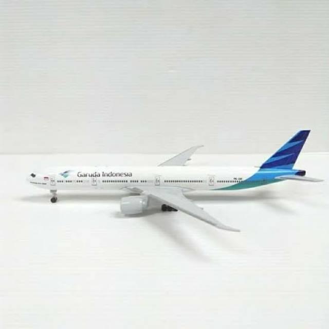 Jual Mainan Anak Miniatur Pesawat Terbang Pullback Garuda Indonesia Qb ...