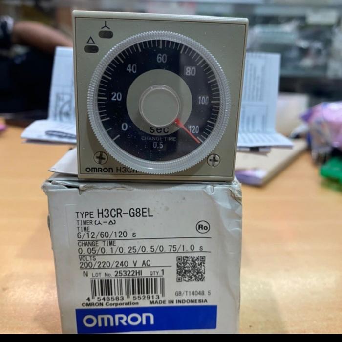 Jual TIMER STAR DELTA H3CR-G8EL OMRON 220V - Kota Bandung - DutaSunElectric | Tokopedia