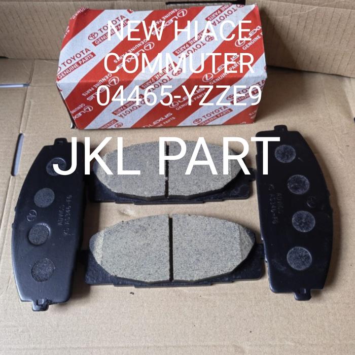 Jual BRAKE PAD KAMPAS REM DEPAN FRONT TOYOTA HIACE COMMUTER 04465-YZZE9 - Jakarta Pusat - JKP ...