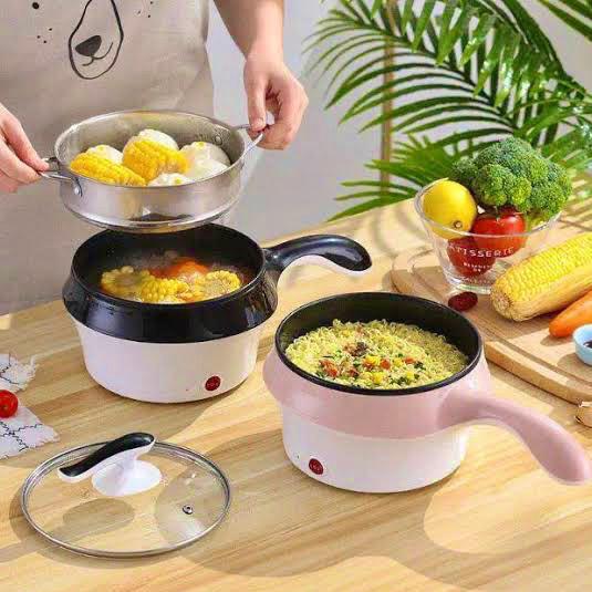 Jual Panci Listrik Wajan Listrik Goreng Rebus Kukus Portable 3 In 1 Q2 ...