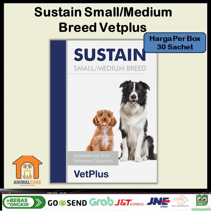 Jual Sustain Small/ Medium Breed Vetplus - Harga Per Box (30 Sachet ...