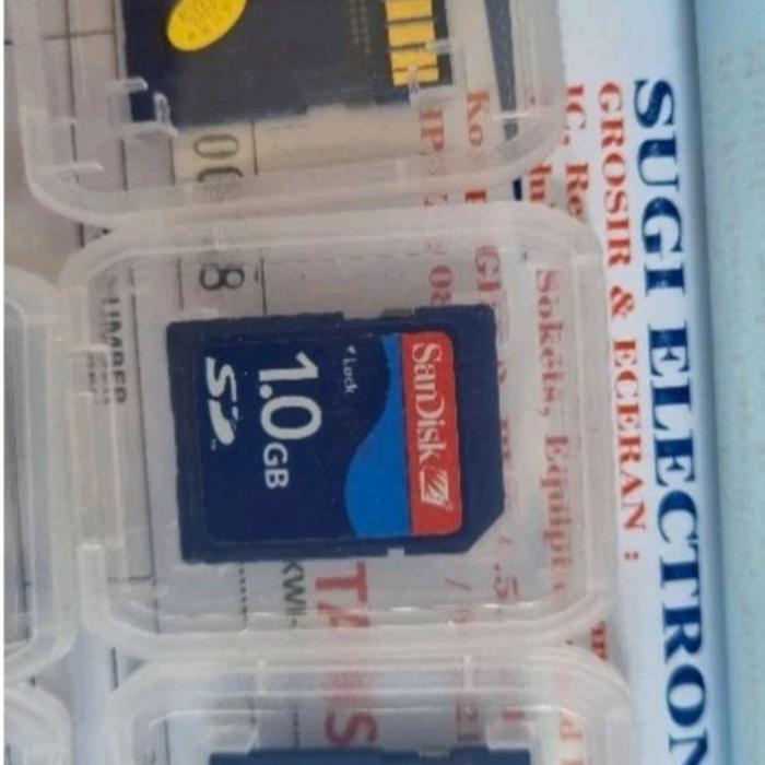 Jual Kartu Memory 1Gb SD Card Sandisk - Kab. Bandung - SUGI ELECTRONICS ...