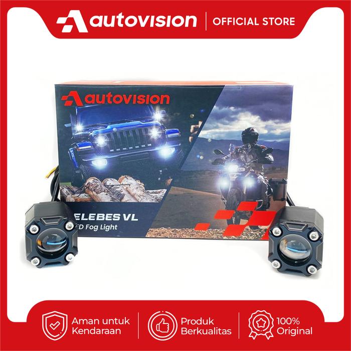 Jual Lampu Sorot/Lampu Tembak Mini Bi-LED Celebes VL 45W White/ Yellow ...