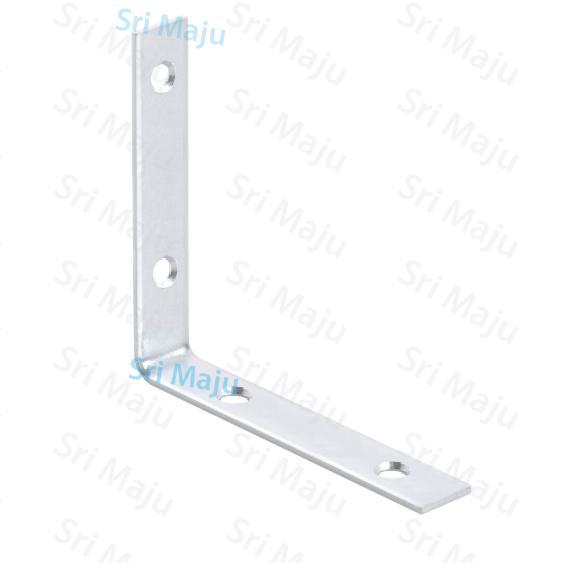 Jual Isi 4Pcs Siku Untuk Rak Dinding Bracket Furniture Lemari Banyak ...