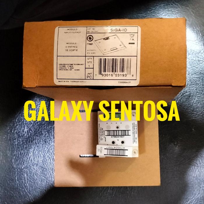 Jual MODULE INPUT/OUTPUT EDWARDS TIPE SIGA-IO, MODULE FIRE ALARM - Jakarta Pusat - Galaxy ...