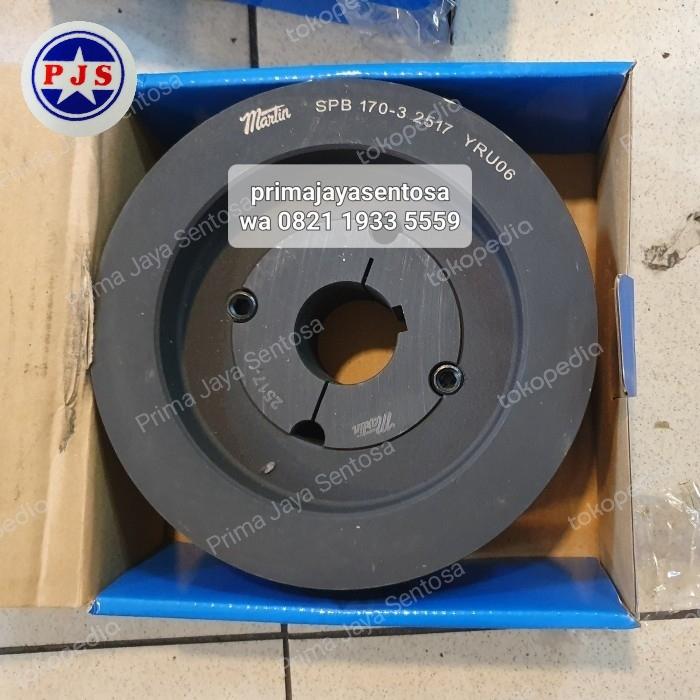 Jual PULLEY PULI SPB 170 X 3 GROOVE WITH TAPERLOCK BUSH 2517 MERK ...