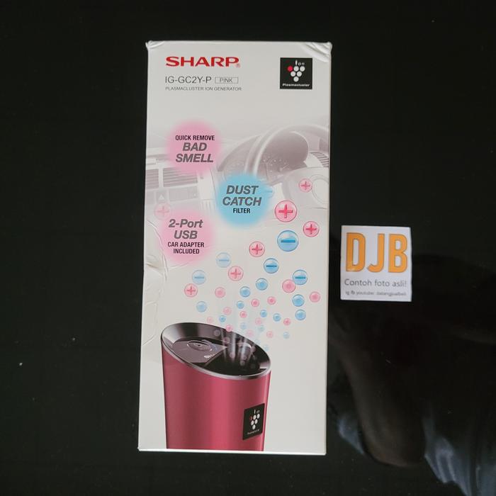 Jual SHARP Car Air Purifier IG-GC2Y-B ion Plasmacluster filter udara ...