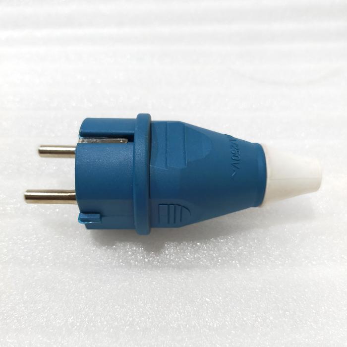 Jual Industrial Plug 2P 16A 250V / Mobile Mounting Male 2 Pin 220V ...