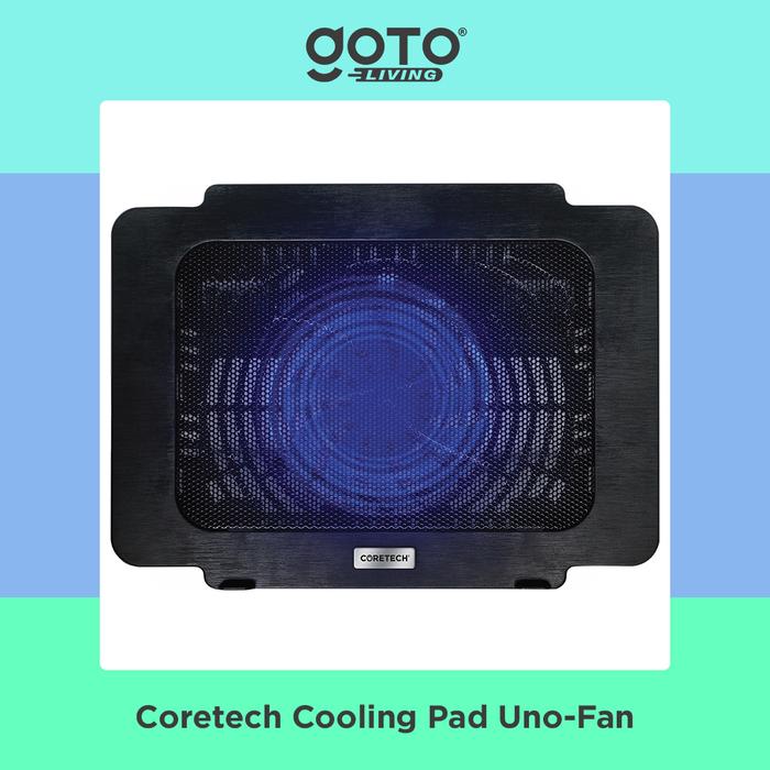 Promo Coretech Unofan Cooling Pad Kipas Fan Pendingin Laptop Portable ...