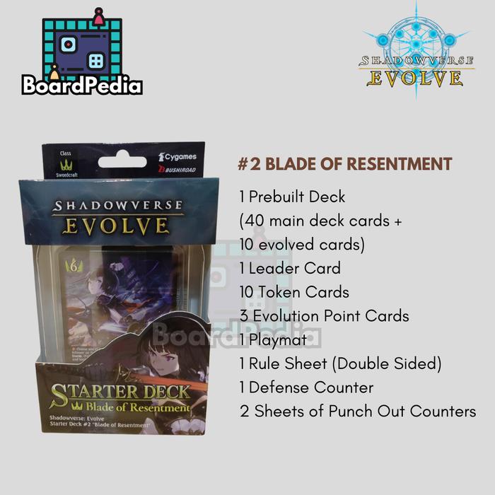 Jual Shadowverse Evolve TCG Starter Deck - #2 - Jakarta Barat - SquackToyz | Tokopedia